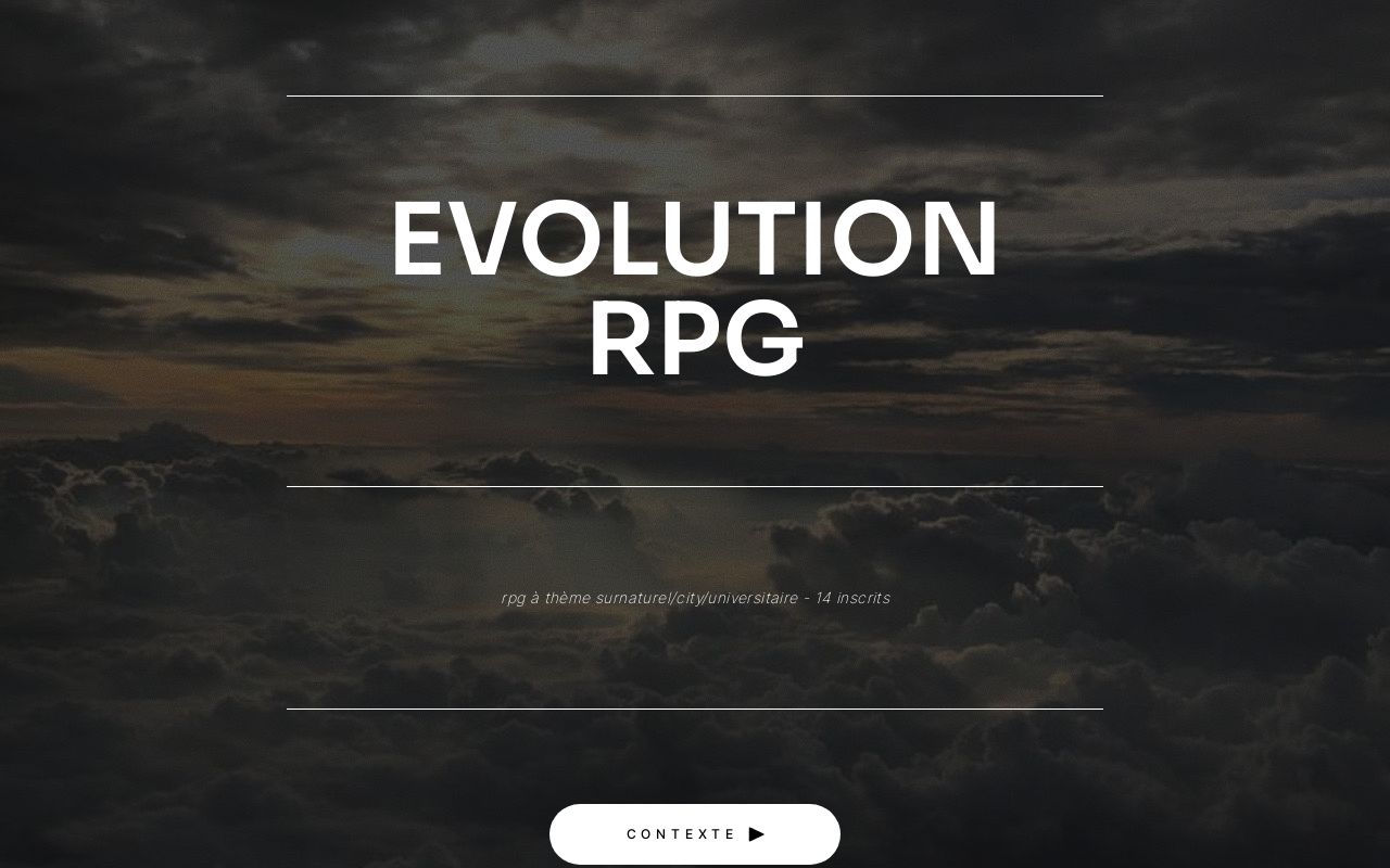EVOLUTION RPG